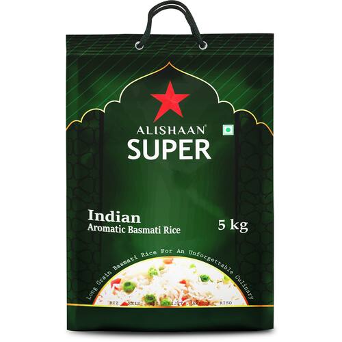 Alishaan Super Basmati Rice 5kg | bunch