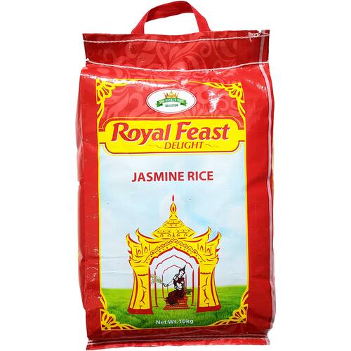 Royal Feast Jasmine Rice 10kg | bunch