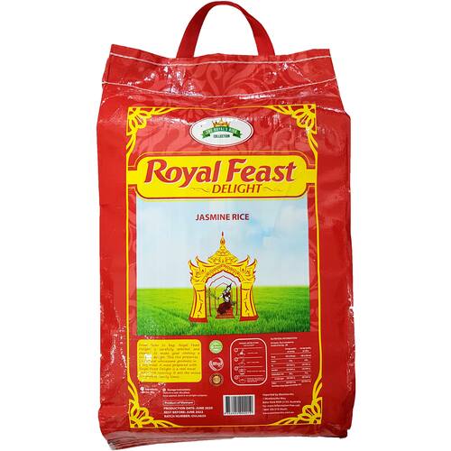 Royal Feast Jasmine Rice 10kg | bunch