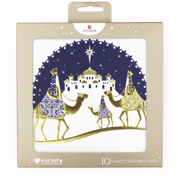 John Sands Christmas Cards Traditional 10 Pack | Woolworths
