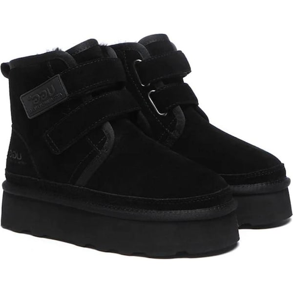 UGG Australian Shepherd Hook and Loop Platform Ugg Boots Women Vigour ...