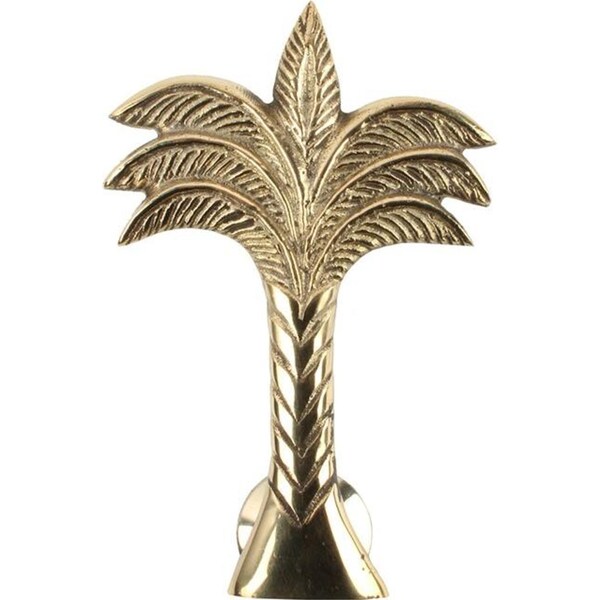 Maine & Crawford Belize Antique Brass Palm Tree Door Knocker 14x7cm ...