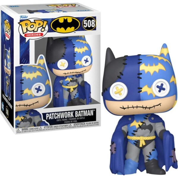 Funko DC Comics Patchwork Batman Funko POP! Vinyl | Woolworths