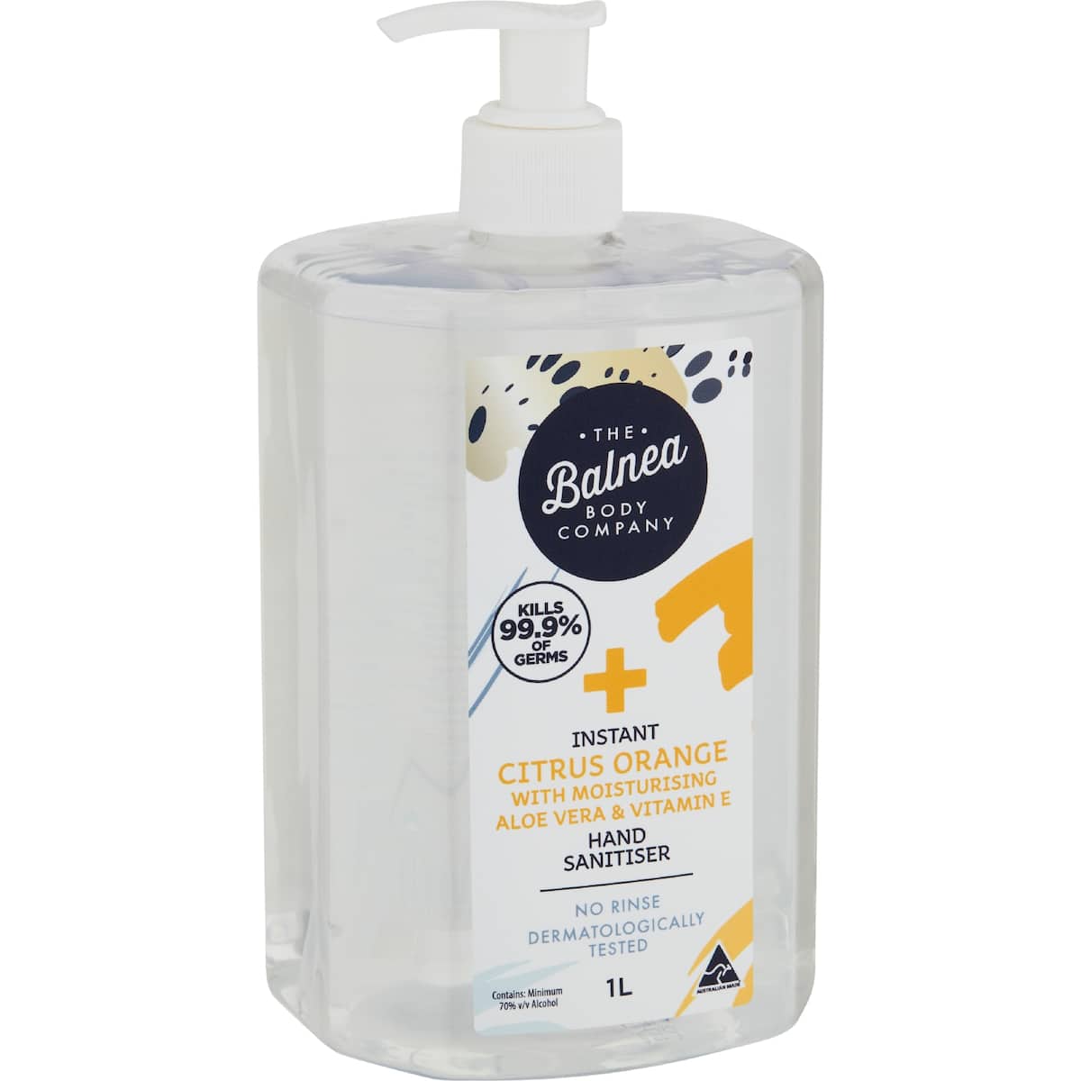 Balnea Citrus Orange Hand Sanitiser 1l | bunch