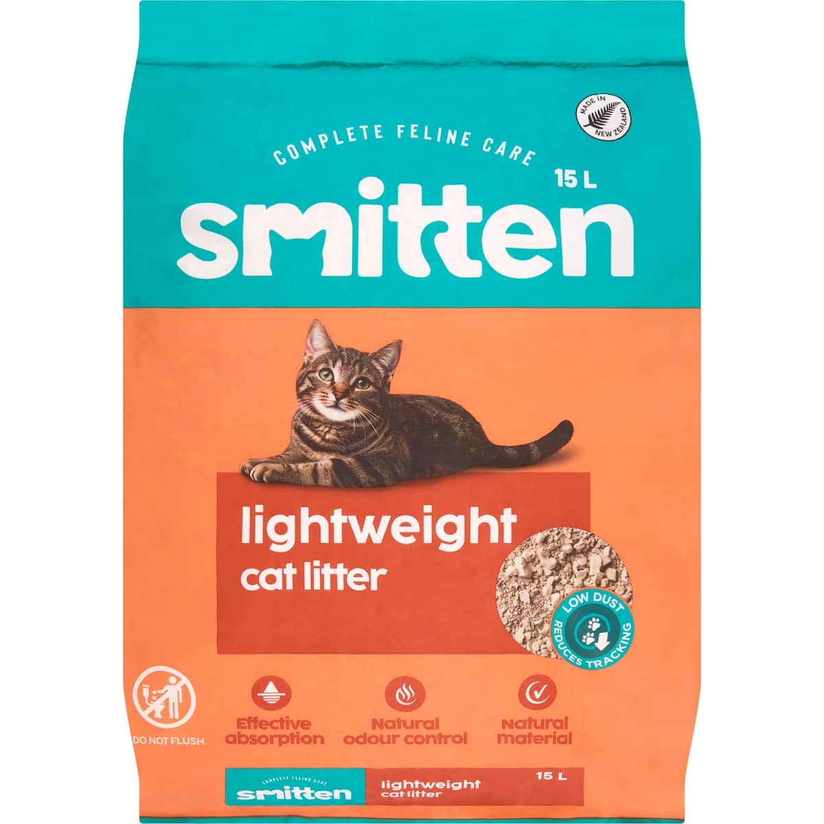 Smitten Lightweight Clay Cat Litter 15L | bunch