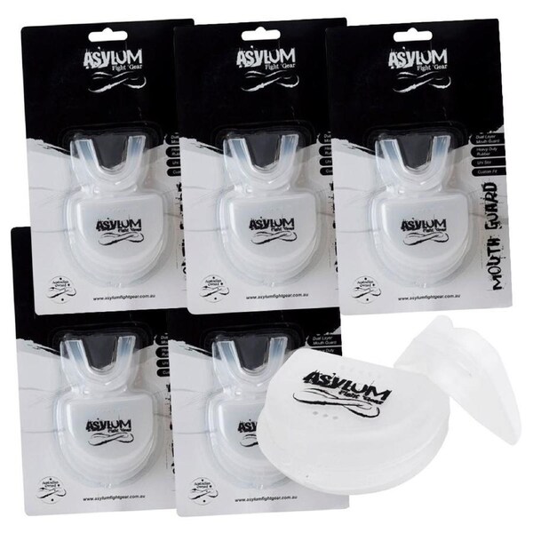 6x Asylum Boxing MMA Fitness Fighter Mouth Teeth Guard Protection ...