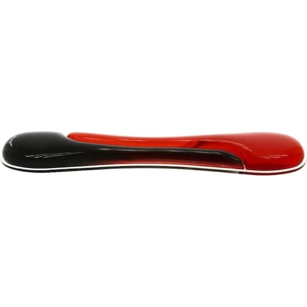 Kensington Red/Black Duo Gel Pillow Standard Keyboard Wrist Rest ...