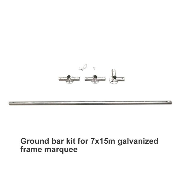 Ground Bar Kit For 7 X 15m Galvanized Frame Marquee | Woolworths