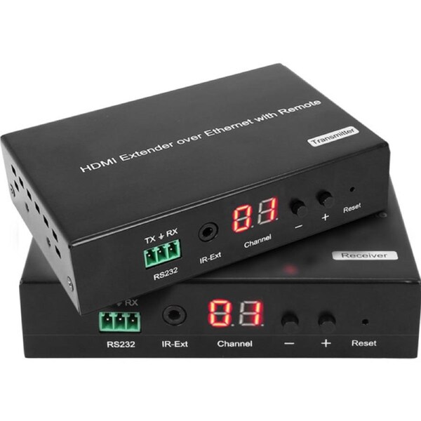 PRO2 HDMIIPPRO HDMI Over IP Extender With PoE 120M Remote IR H.264 ...