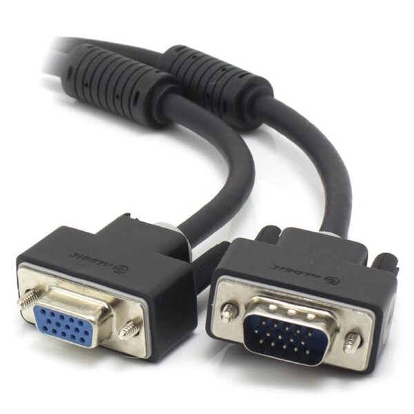 Alogic 10m VGA/SVGA Shielded Monitor Extension Cable With Filter [VGA ...