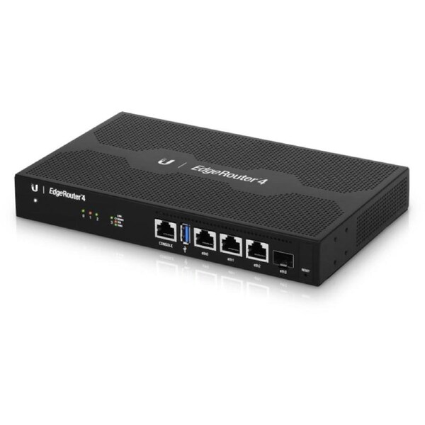 Ubiquiti ER-4 EdgeRouter 4 with 1GHz CPU (4 Cores) 1GB RAM Gigabit ...