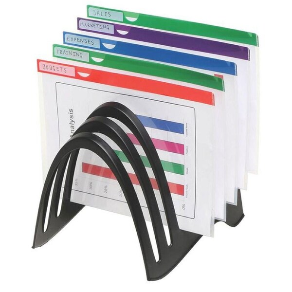Marbig A4 Paper Documents Folder Rack/Organiser Holder/Stand Home ...
