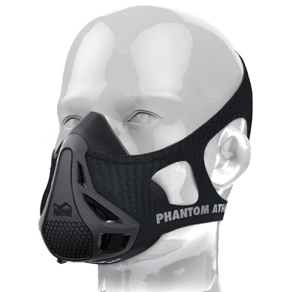Phantom Training Mask-Black-Large (Weight > 100kg) | Woolworths