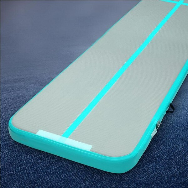 Everfit 5M Air Track Inflatable Gymnastics Mat Tumbling Mat Green ...