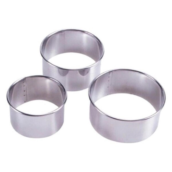 Scullery Essential Plain Scone Cutter & Food Rings Set of 3 | Woolworths