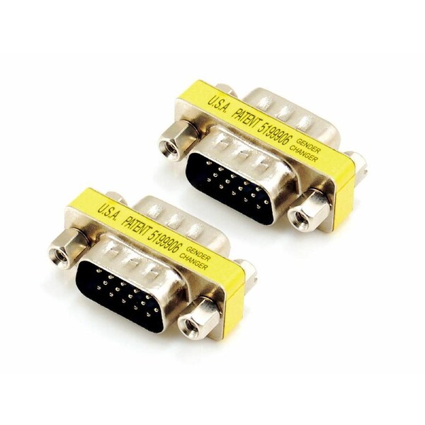 DB15 VGA Male to Male Adaptor Converter | Woolworths