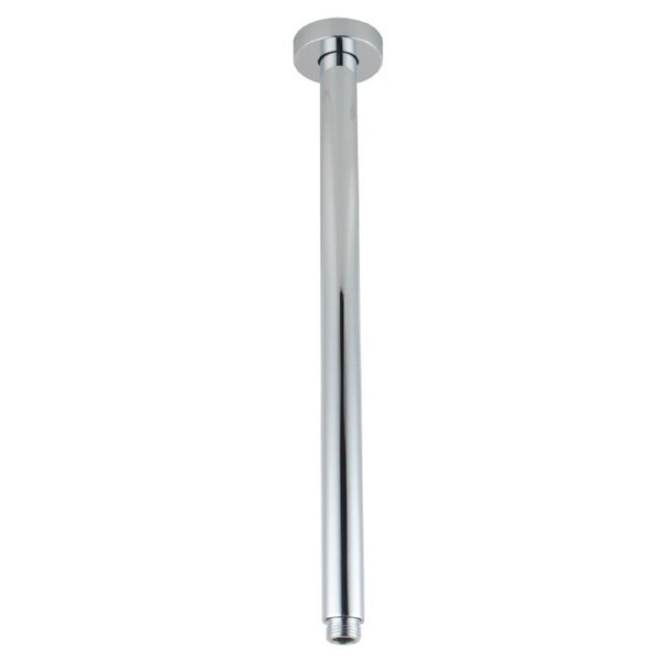 ACA Round Chrome Ceiling Shower Arm 600mm Stainless Steel | Woolworths