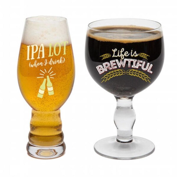 BigMouth - Beer Snob Glass Set | Woolworths