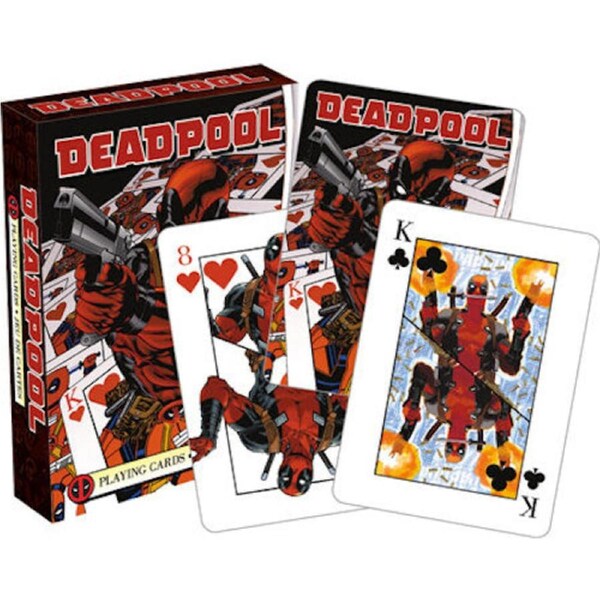 Marvel - Deadpool Mirror Playing Cards | Woolworths