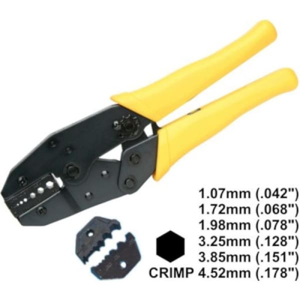 BNC-TNC-SMA-F-N Replaceable Jaws Crimping Tool Crimp 1.07mm to 4.52mm HEX | Woolworths