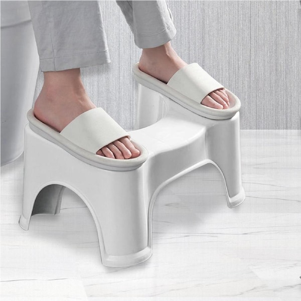 Traderight 2x Potty Stool Sit Squat Toilet Step Stool Bathroom Eco Aid ...