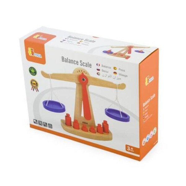 Viga Wooden Balancing Scale Educational Toys | Woolworths