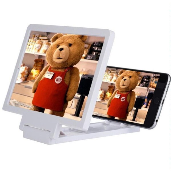 Portable Mobile Phone Screen Enlarger Magnifier Foldable Holder Display ...