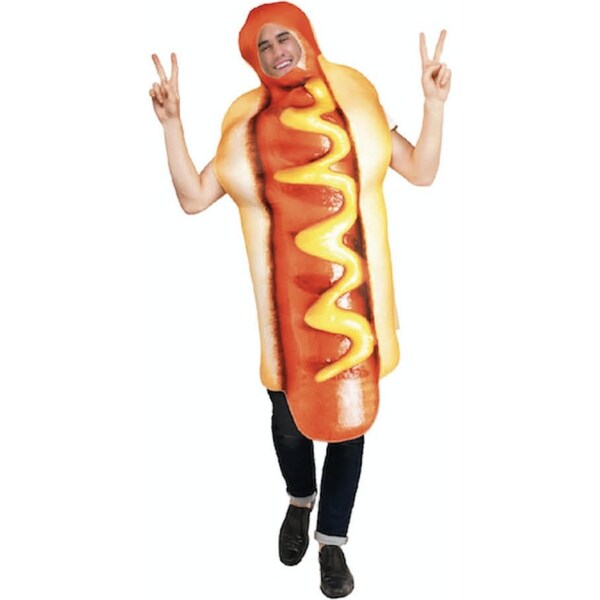 Adult Hot Dog Hotdog Footy Match Food Halloween Bucks Hen Night Men ...