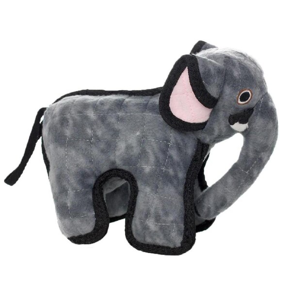 Tuffy Junior Zoo Elephant Soft Strong Tough Toy for Dogs & Puppies ...