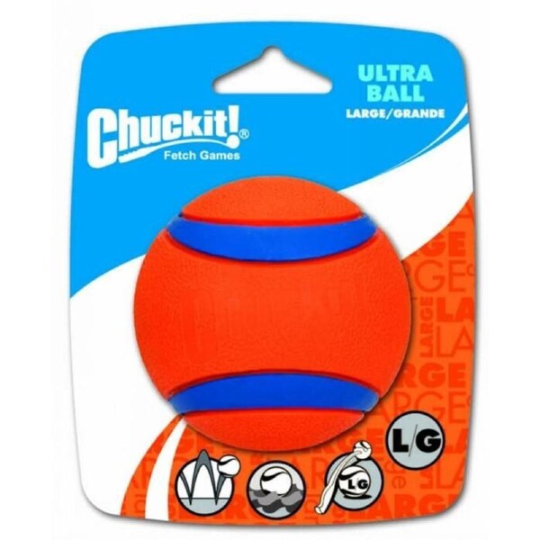 Ultra Large Chuck It Dog & Puppy Ball 1 Pack - 8cm (ChuckIt) | Woolworths