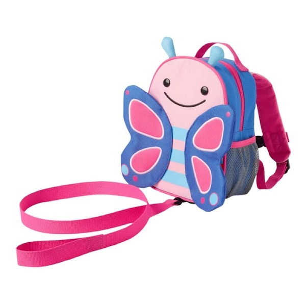 Skip Hop Zoo Mini Backpack with Safety Harness - Butterfly | Woolworths