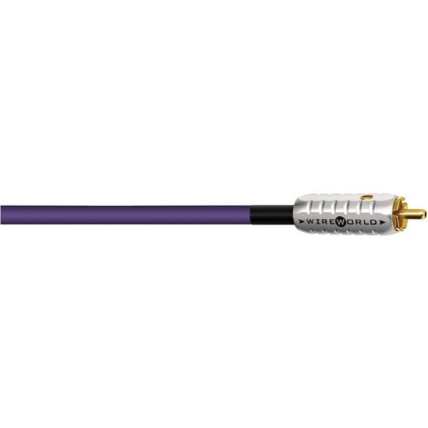 WIREWORLD UVV1M 1M Coaxial Digital Cable Ultraviolet 10 Series Length: 1 Metre 1M | Woolworths