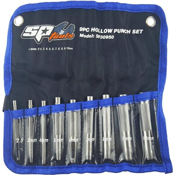 SP Tools 9pc Hollow Punch Set | Woolworths