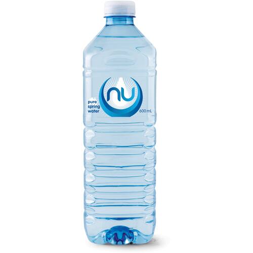Nu Pure Still Spring Water 600ml | bunch