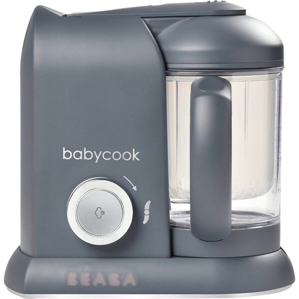 Beaba Babycook Solo Baby Food Processor Steam Cook Blend - Dark Grey ...