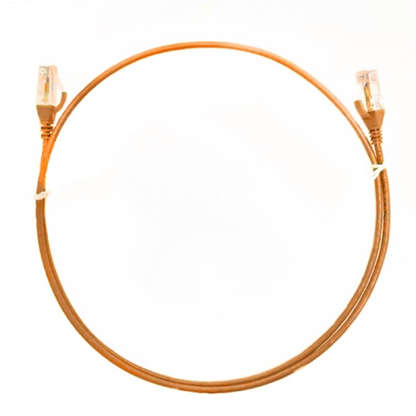 1M Cat 6 Ultra Thin Lszh Ethernet Network Cables Orange | Woolworths