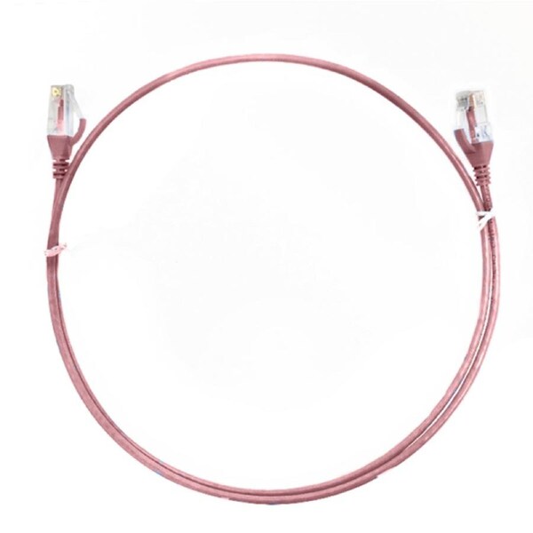 5M Cat 6 Ultra Thin Lszh Ethernet Network Cables Pink | Woolworths