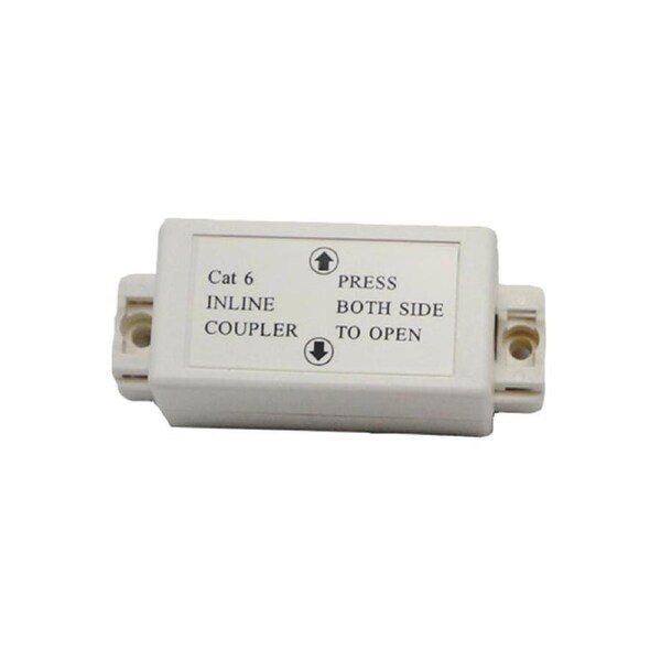 Cat 6 Inline Coupler Punch Down White | Woolworths