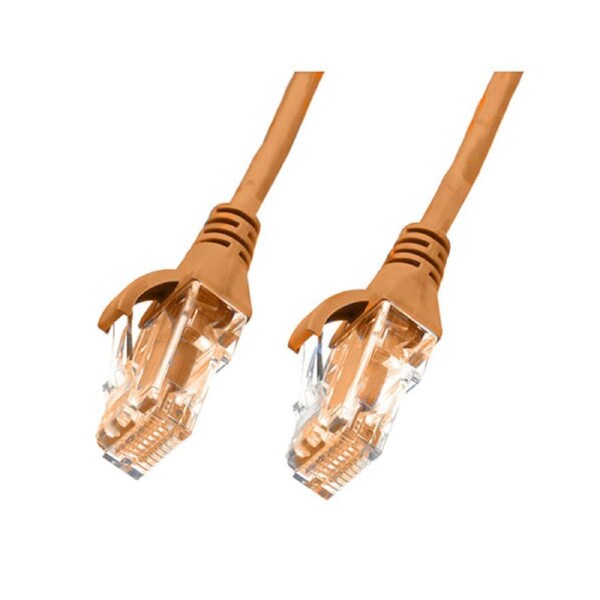 Cat 6 Ultra Thin Lszh Ethernet Network Cable Orange | Woolworths