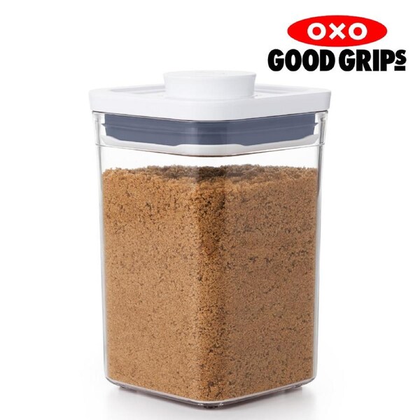 OXO Good Grips Pop 2.0 Small Square Short Container - 1000ml / 1L | Woolworths