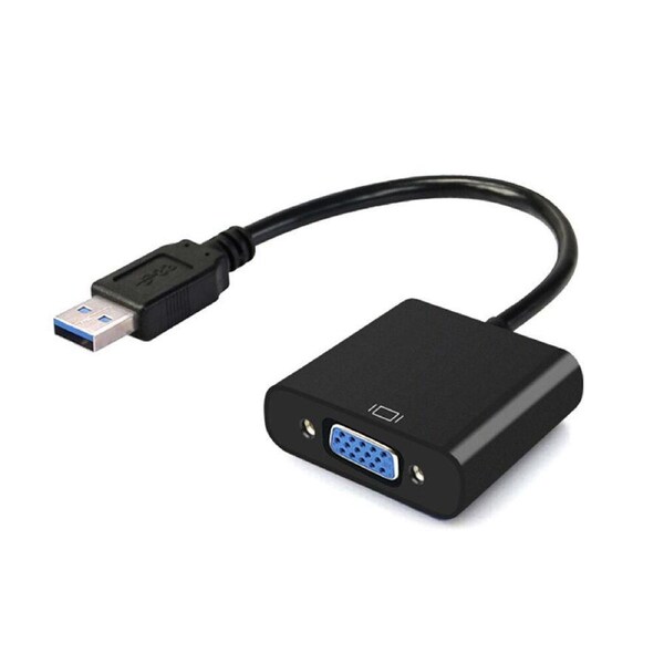 USB 3.0 to VGA Multi Display Adapter External Video Card For Window 10 ...