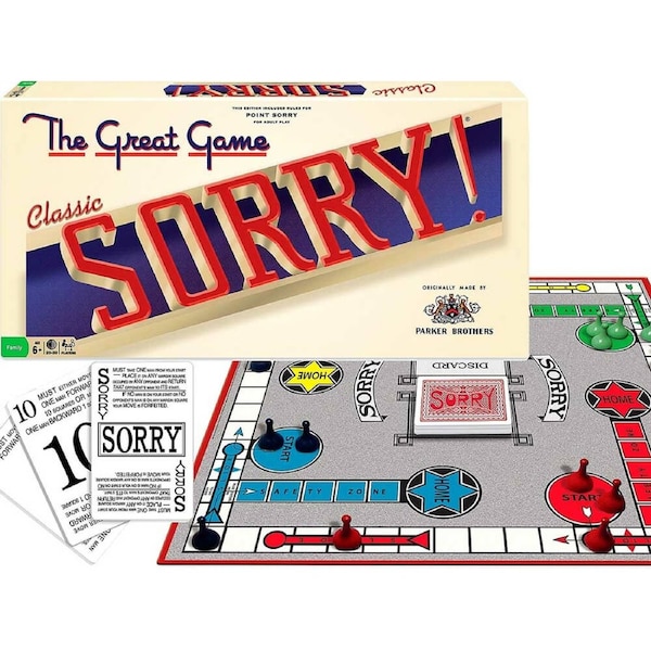 Sorry The Classic Edition Board Game | Woolworths