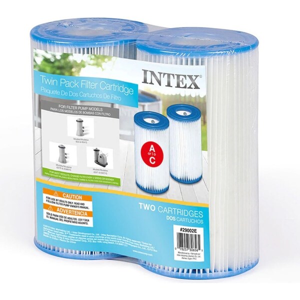 2pc Intex Filter Cartridge A Replacement/Accessory for Intex Pool ...
