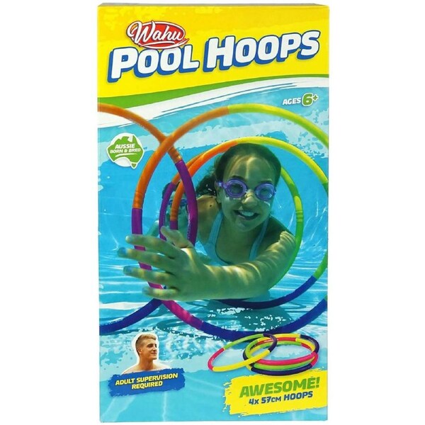 Wahu Party Pool Hoops | Woolworths