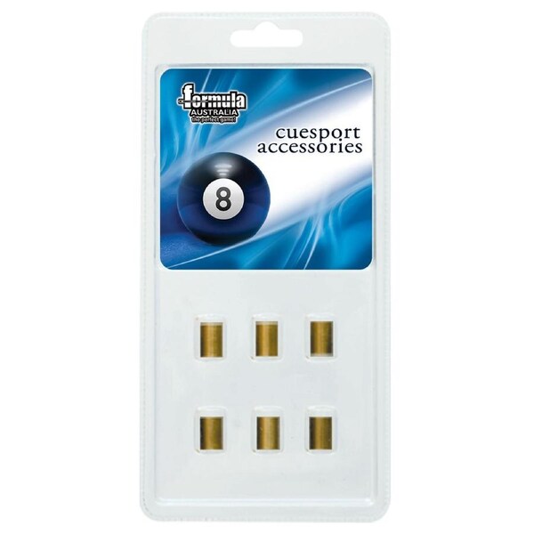 Brass Pool Snooker Billiard Cue Ferrule 12mm for Glue on Type Tip ...