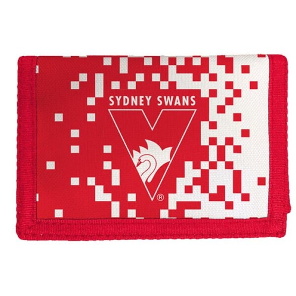 Sydney Swans AFL Money Wallet Coin Note and Card Compartments | Woolworths