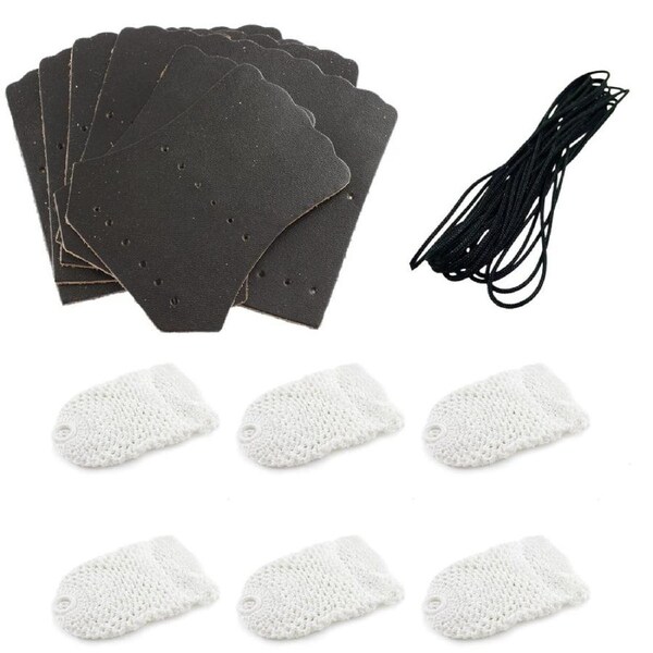 Thick Quality Deluxe Cotton Pool Snooker billiard Table Pockets White ...