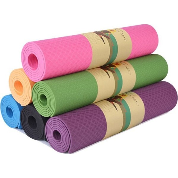 YOGA MAT Non-Slip Light Gym 1830x610x6mm Pilates Home Fitness ...