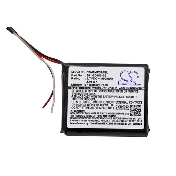 Replacement Battery for Garmin Edge 510 GPS Bike Computer, Part 361 ...