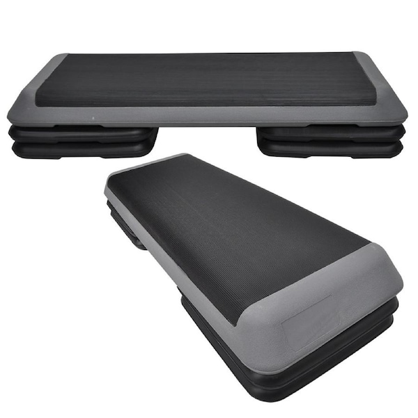 Aerobic Step - 110cm*40cm Cardio Exercise Stepper - Riser Block ...